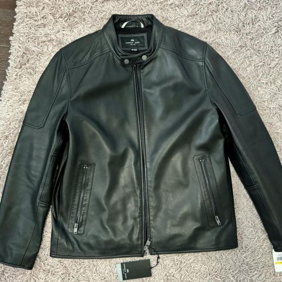 Andrew Marc | Jackets & Coats | Soldauthentic Leather Jacket By Andrew ...